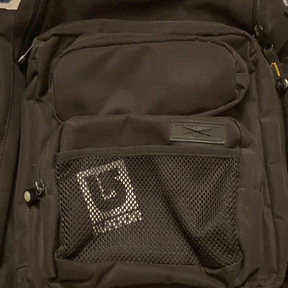 Burton | Bags | Vintage Burton Backpack Black And Orange | Poshmark